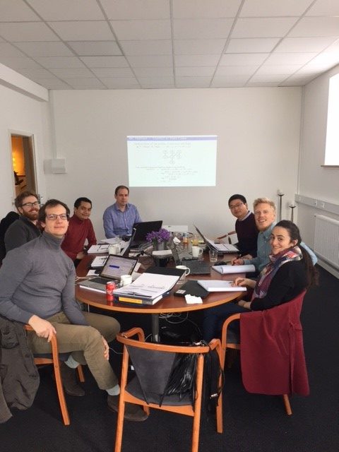 Snapshot from our April course in Bayesian Networks | Hugin Expert